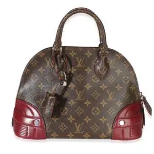 LOUIS VUITTON Monogram Shine Canvas Alma Pm Shoulder Bag