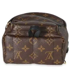 LOUIS VUITTON Monogram Canvas Palm Springs Backpack - Brown