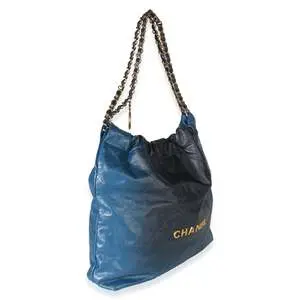 Chanel Shaded Quilted Calfskin Hobo Bag