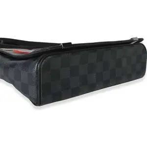 LOUIS VUITTON Damier Graphite Canvas Alps District Pm Shoulder Bag