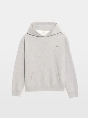 Zadig&Voltaire Sweelo Sweatshirt With Hood And Graphic Print - Gris Chine
