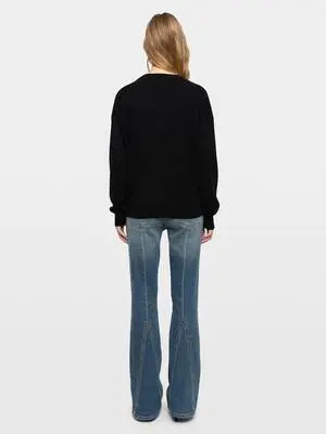 Zadig&Voltaire Soulu V-neck Wool Cashmere Sweater