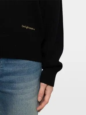 Zadig&Voltaire Soulu V-neck Wool Cashmere Sweater