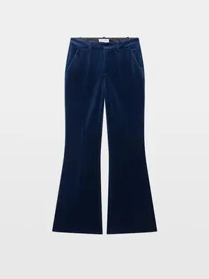 Zadig&Voltaire Prevy Velvet Trousers - Marine