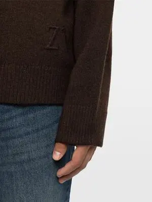 Zadig&Voltaire Nalmo Merino Wool High Neck Sweater
