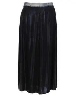 MAISON MARGIELA Gonna Midi In Misto Seta - Black