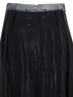 MAISON MARGIELA Gonna Midi In Misto Seta