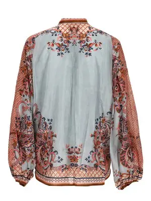 Zimmermann Blusa "aster" In Seta