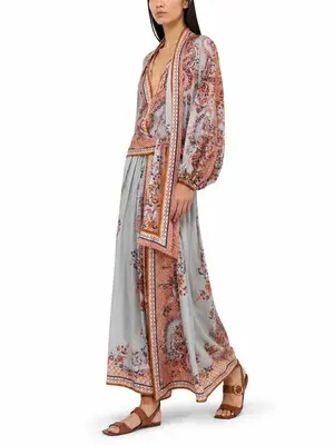 Zimmermann Blusa "aster" In Seta