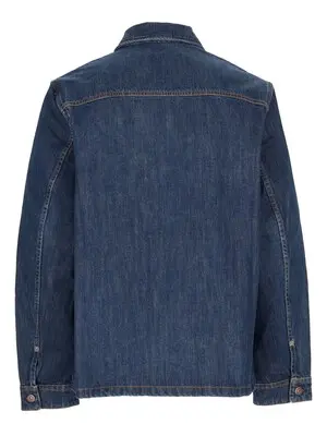 Paul Smith Giacca Chore In Denim