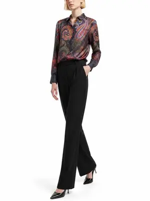Etro Camicia Con Stampa Paisley