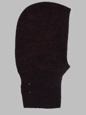 MAISON MARGIELA Balaclava In Maglia - Bordeaux