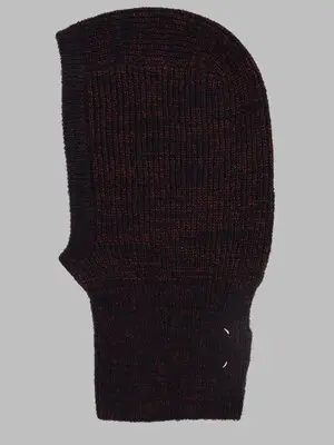 MAISON MARGIELA Balaclava In Maglia - Bordeaux