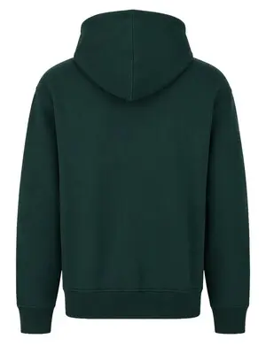 AMI Paris Felpa Con Logo E Cappuccio