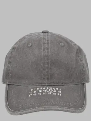 MAISON MARGIELA Cappello Da Baseball Con Logo - Grey