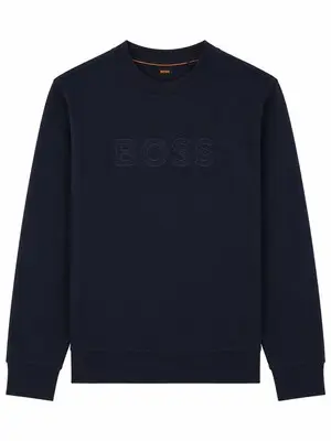 BOSS Felpa "we_logo" Relaxed Fit