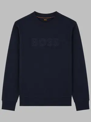 BOSS Felpa "we_logo" Relaxed Fit