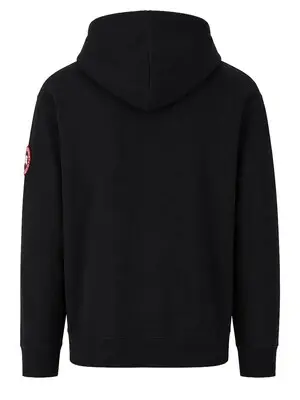 Canada Goose Felpa Con Patch Logo E Cappuccio