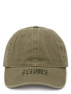 MAISON MARGIELA Cappello Da Baseball Con Logo - Black