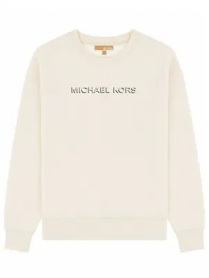 Michael Kors Felpa Con Logo - Ivory