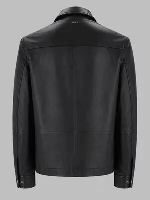 BOSS Joban" Leather Jacket