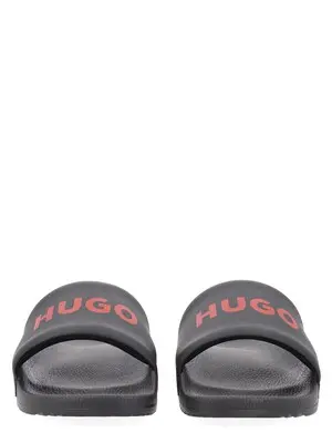 Hugo Ciabatta Slipper With Logo