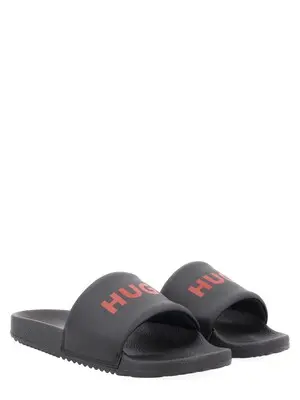Hugo Ciabatta Slipper With Logo