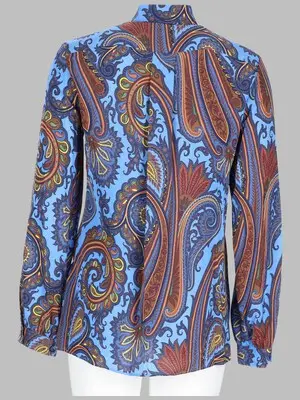 Etro Camicia Con Stampa Paisley