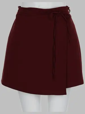 ALYSI Alysis Wrap Mini Skirt With Tie Detail