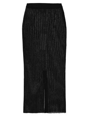 MAISON MARGIELA Ribbed Knit Midi Skirt