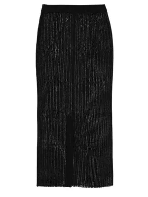MAISON MARGIELA Ribbed Knit Midi Skirt
