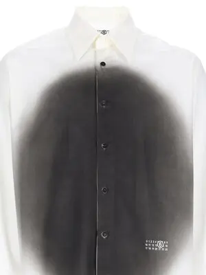 MAISON MARGIELA Cotton Shirt With Graphic Print