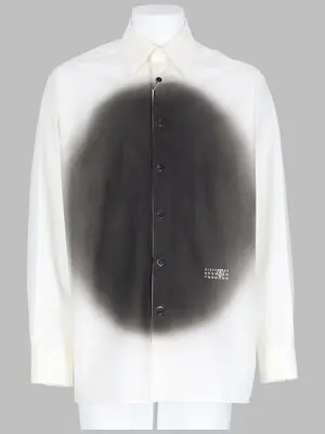MAISON MARGIELA Cotton Shirt With Graphic Print