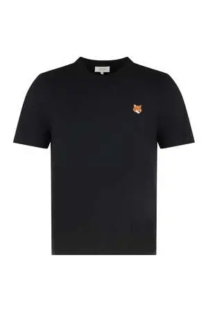Maison Kitsuné Regular Fit Fox Head T-shirt - Black