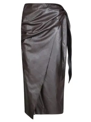 Elisabetta Franchi Tailored Wrap Skirt