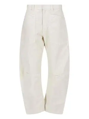 NILI LOTAN Nili Lotan High-Rise Wide-Leg Trousers