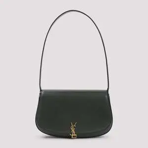 Saint Laurent Half-moon Shoulder Handbag In Lambskin