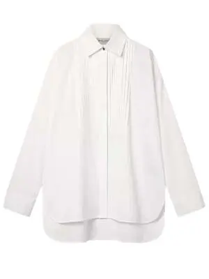 GOLDEN GOOSE Pleated Front Button-up Blouse