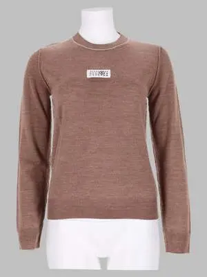 MAISON MARGIELA Wool Blend Fitted Knit Sweater