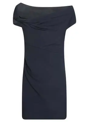 Pinko Technical Crepe Gown
