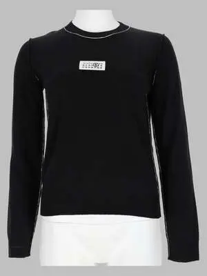 MAISON MARGIELA Long Sleeve Wool Blend Sweater