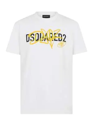 Dsquared2 Graphic Short-sleeve T-shirt - White