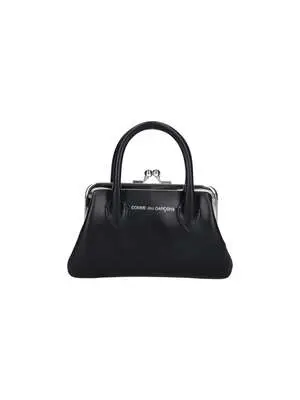 Comme Des Garçons Mini Frame Kiss-lock Top Handle Bag