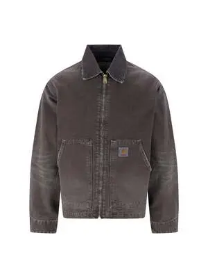 Carhartt Work In Progress Washed Work Jacket - Brown