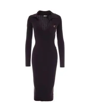 Elisabetta Franchi Metallic Day Dresses