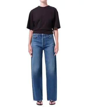 AGOLDE Ren High Rise Wide Leg Jeans