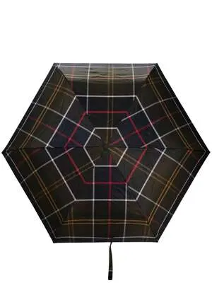 Barbour Tartan Checked Accessory Pouch - Green