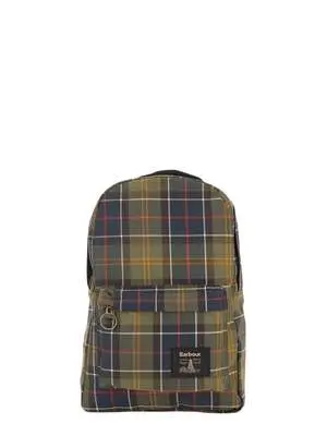 Barbour Tartan Backpack - Green
