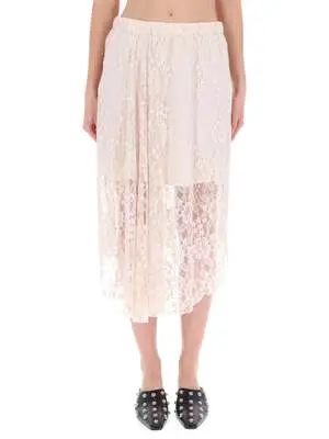 Baum Und Pferdgarten Lace Midi Skirt