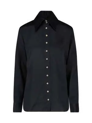 Khaite Classic Button-front Tailored Shirt